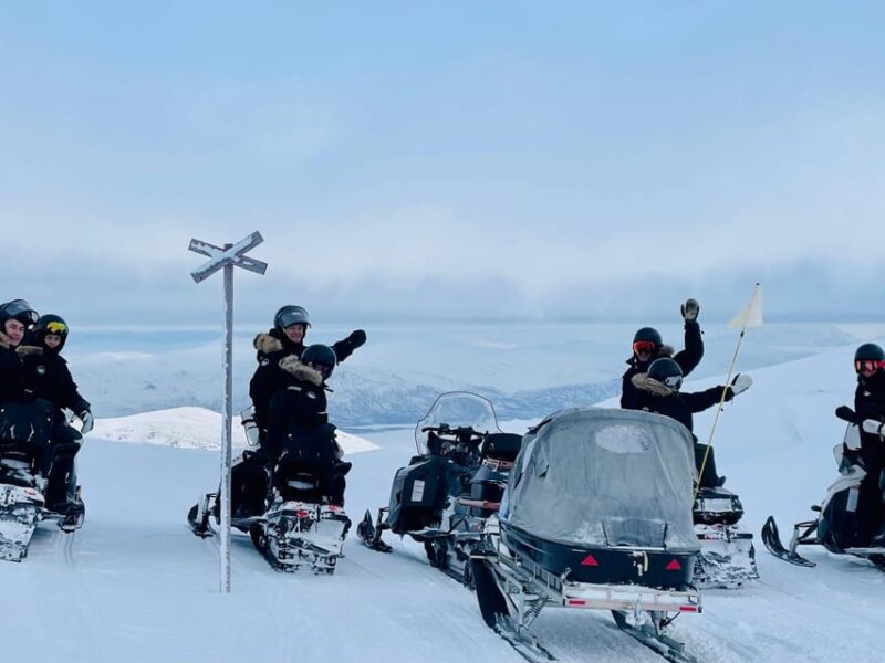 Abisko/Björkliden: Panorama Snowmobile Tour with Snacks - Key Points