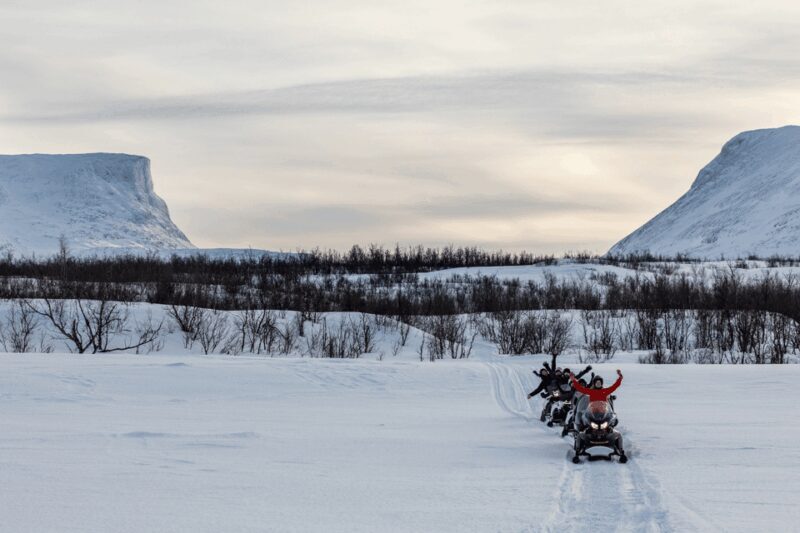 Abisko: Great Outback Snowmobile Tour with Lake Abiskojaure - Key Points