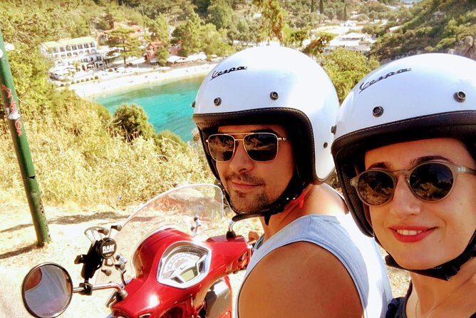 Above & Beyond Palaiokastritsa Corfu Vespa Scooter Tour - Key Points