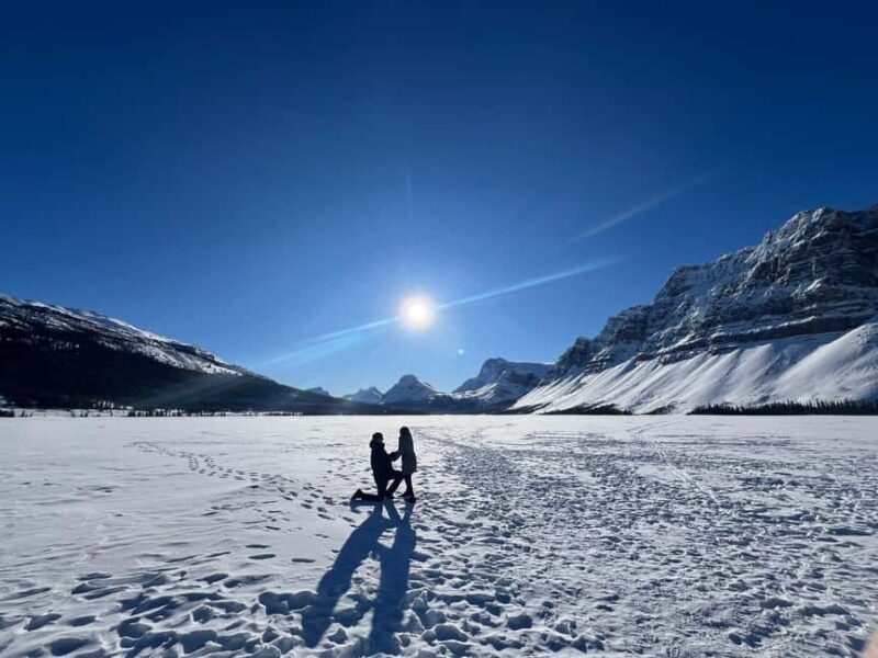 Abraham ice bubble lake/Sunwapta Falls Peyto Lake Bow Lake - Who Is This Tour Perfect For?