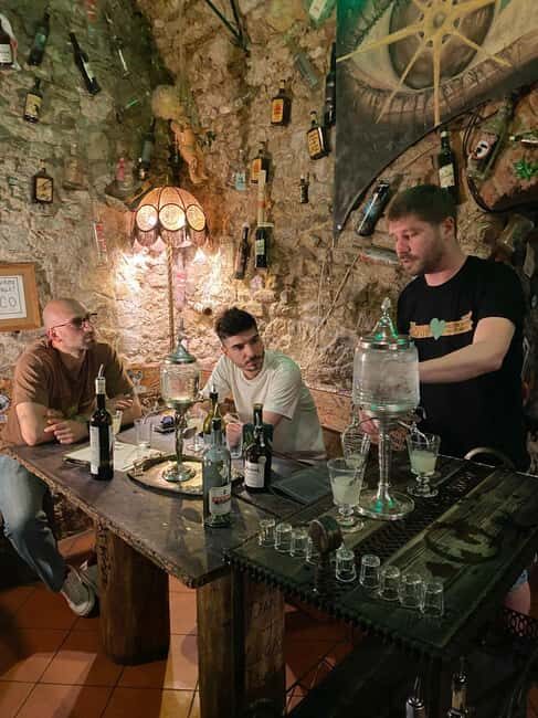 Absinthe Tasting Prague: Historic Cellar Experience - The Historic Location and Atmosphere