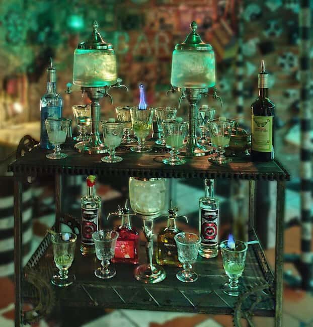 Absinthe Tasting Prague: Historic Cellar Experience - The Tasting and Sampling