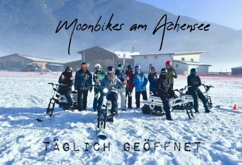 Achensee: Riding moonbikes - The Value of This Experience