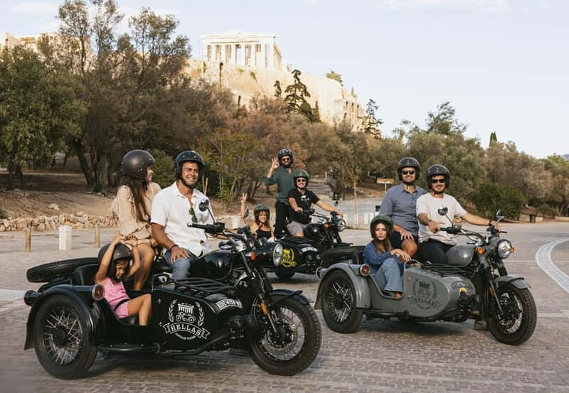 Acropolis of Athens: 60 Tour in a Vintage Motorcycle - An Authentic and Adventurous Way to Discover Athens