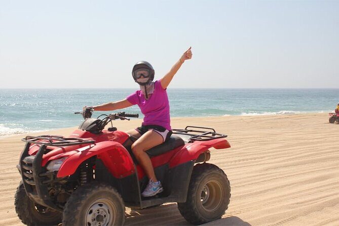 Activity driving a Simple ATV in Dunes and Beach - Key Points