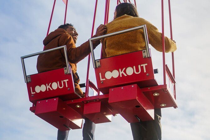 A'DAM LOOKOUT Entry Ticket with Food & Drink Options - The Over-the-Edge Swing: A Heart-Pumping Addition