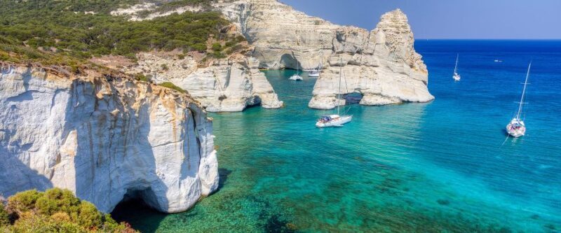 Adamas: Kleftiko Sailing Day Trip with Snorkeling and Lunch - An Overview of the Milos Sailing Experience