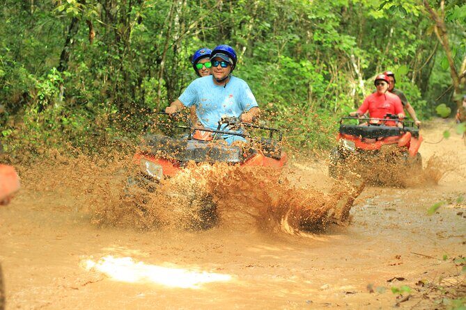 Adrenaline tour from Cancun ATV Ziplines and Cenote swim day - The Jungle ATV Ride: Off-Road Excitement with a View
