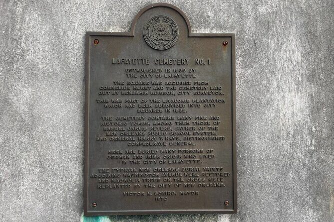 Adults-Only Garden District Cemetery Anne Rice True Crime Tour - Key Points