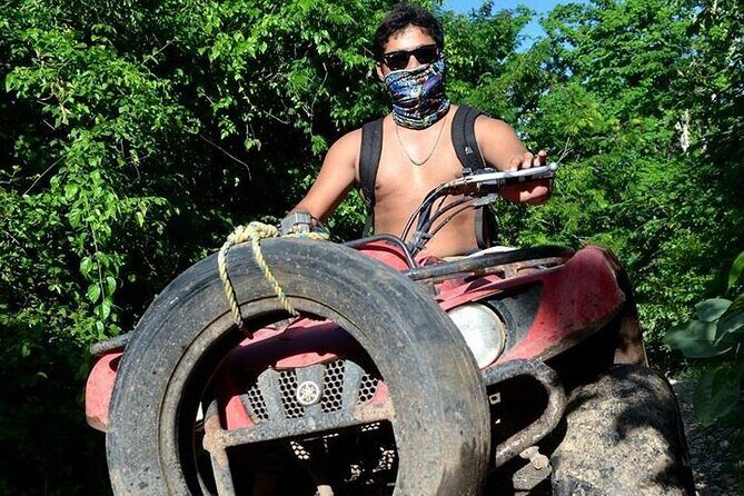 Adventure in ATV, Cenote swimming, snack & transportation - An Authentic Day of Adventure and Culture