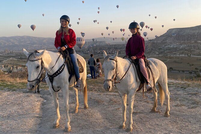 Adventure in Cappadocia Horse Riding Sunset ,Daytime - The Sum Up