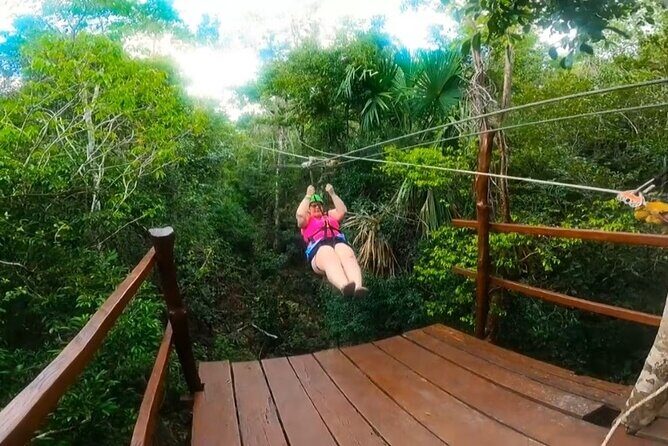 Adventure on the cenote route with zip line and typical lunch - The Sum Up
