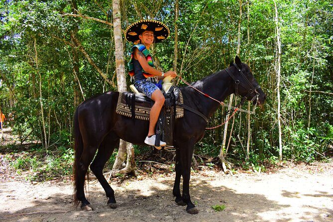 Adventure Time! Horseback Ride, ATVs (Shared), Cenote & Ziplines + Round Trip - FAQ