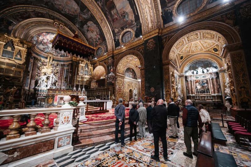 After-hours Tour of St John's Co-Cathedral with Performance - A Closer Look at the Experience