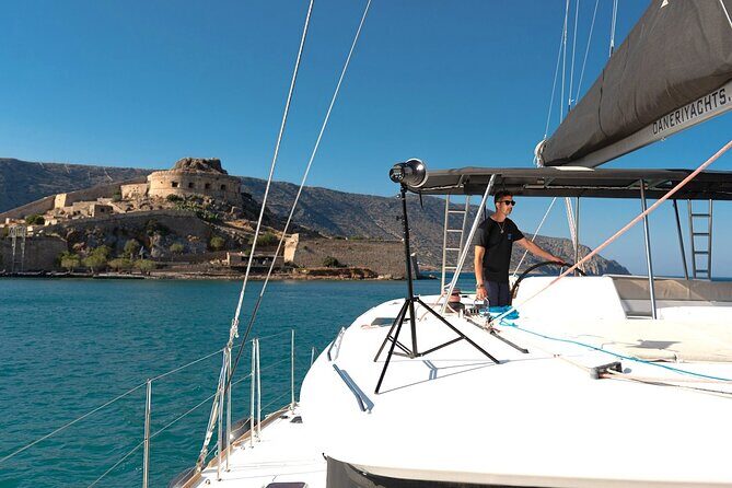 Ag. Nikolaos Catamaran to Spinalonga - Gourmet Meal & Water Toys - Key Points