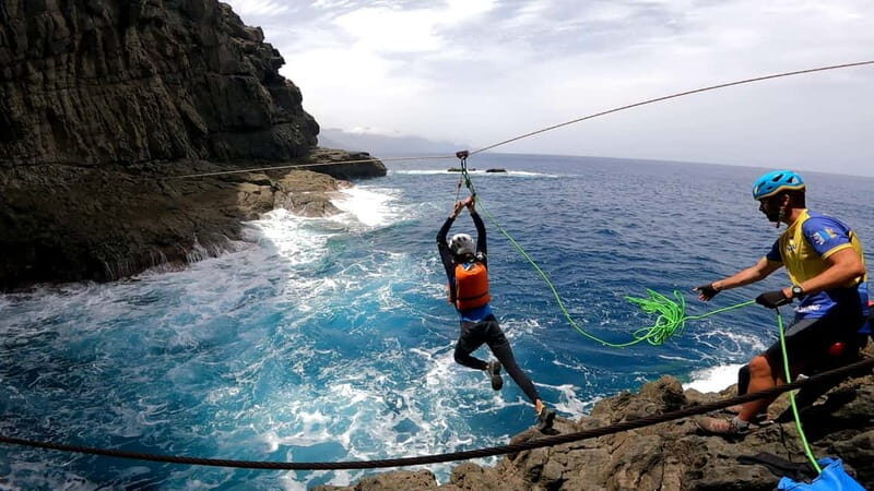 Agaete: Gran Canaria Coasteering. Marine Ferrata and Zipline - Frequently Asked Questions