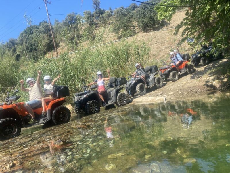 Agia Pelagia Crete Quad Bike authentic backland Tour - Key Points