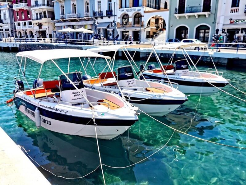 Agios Nikolaos: Motorboat or Speedboat Rental - The Itinerary and Key Stops