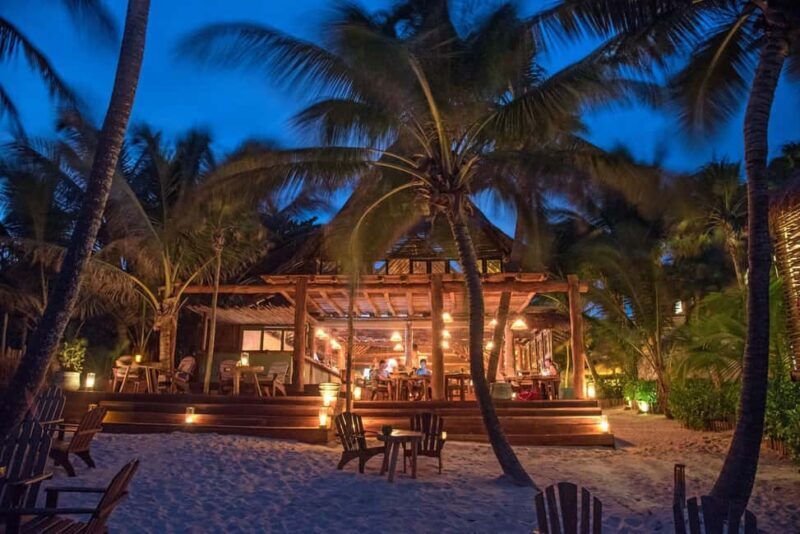 Ahau de Noche: Dinner under the stars and iconic art in Tulum - The Welcome Cocktail: Sincronía 11:11