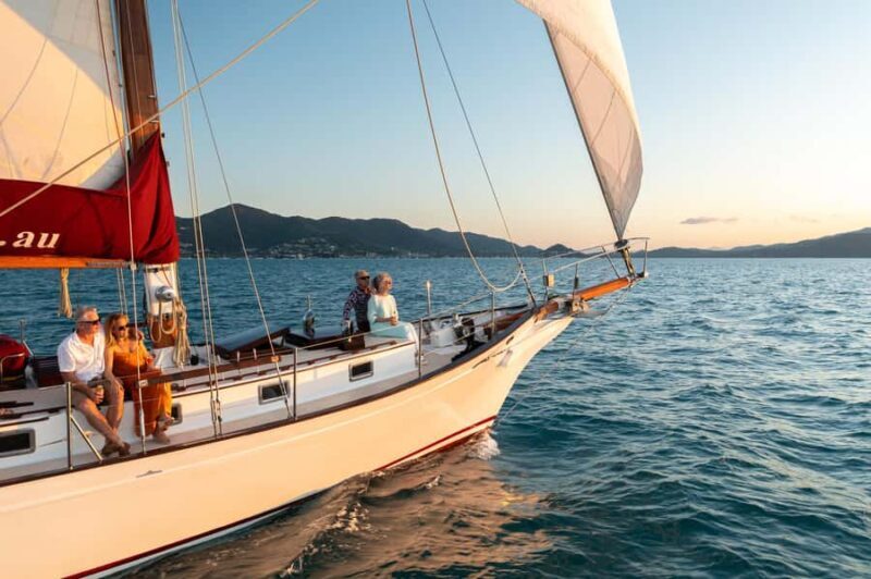 Airlie: Adults Only Sunset Sail with Aperol Spritz/Antipasto - Key Points