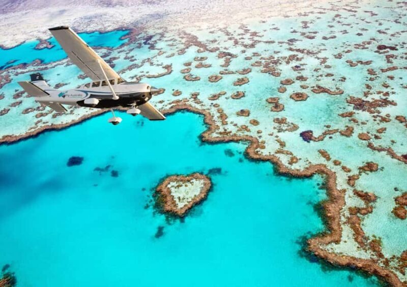 Airlie Beach: Whitsunday Islands & Heart Reef Scenic Flight - Key Points