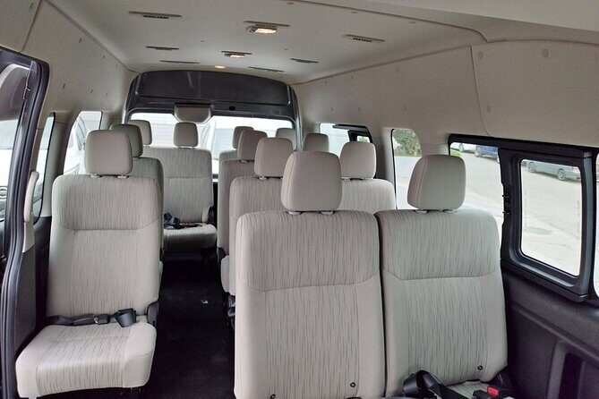 Airport transfer, 12 passenger minivan - FAQs