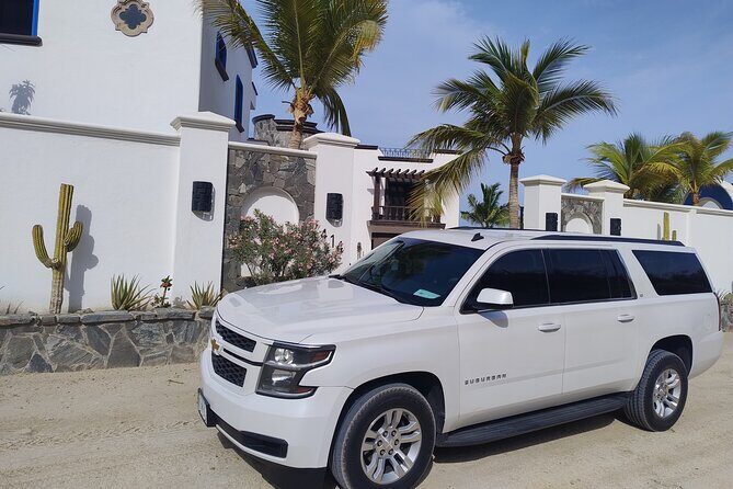 Airport Transfers to Cabo San Lucas Pacifico Hotels RT - Key Points