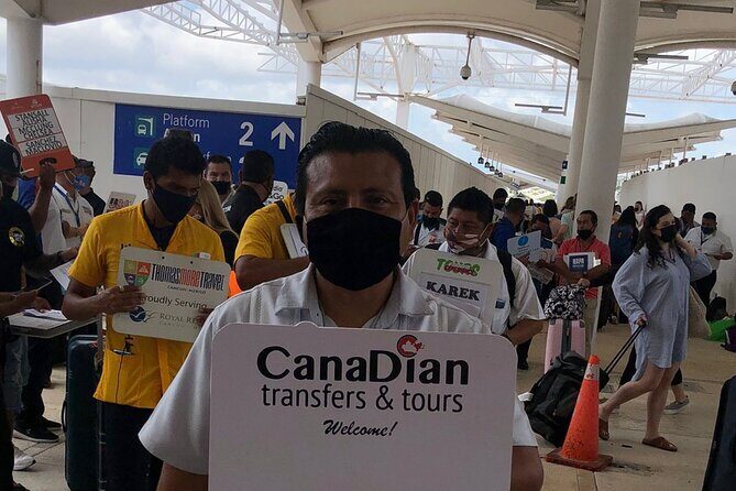 Airport Transfers to Puerto Aventuras - Private van (ROUND TRIP) FLAT RATE - Key Points