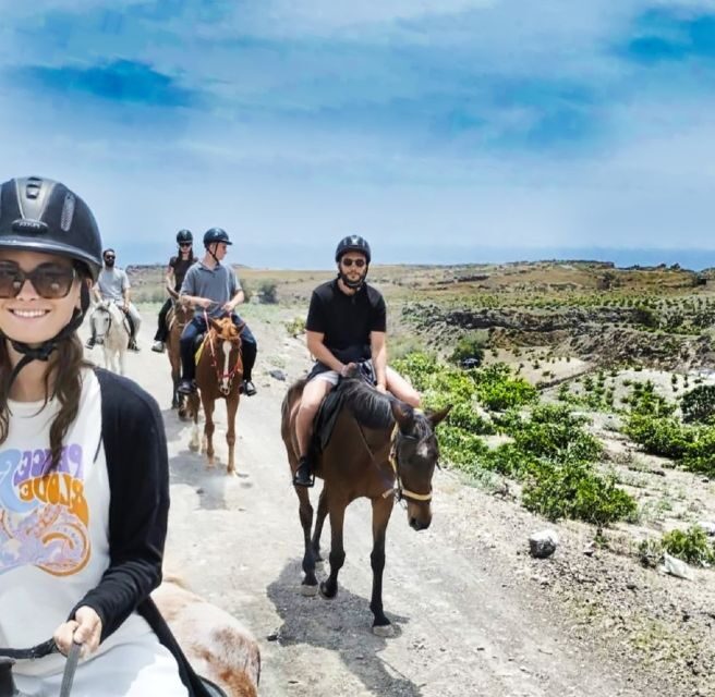 Akrotiri: Guided Horseback Riding Day Trip to a Beach - Key Points: