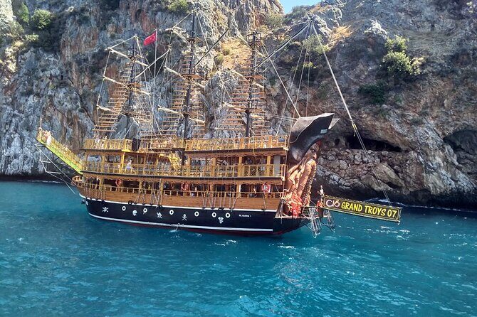 Alanya All Inclusive Pirate Boat Trip With Hotel Transfer - Exploring the Alanya All-Inclusive Pirate Boat Trip With Hotel Transfer