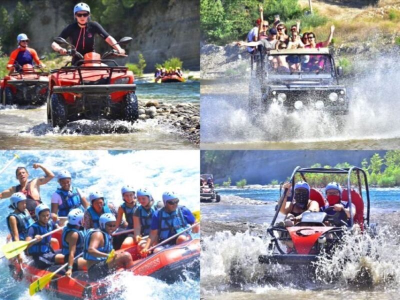 Alanya/Antalya: Buggy, Jeep, Rafting, & Zipline Tour + lunch - Key Points