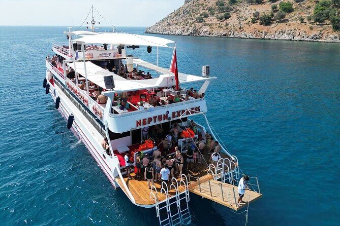 Alanya Boat Trip With Lunch, Unlimited Drinks & Hotel Pickup - Key Points