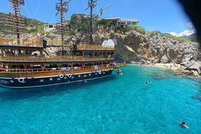 Alanya Grand Pirate Boat Tour with Lunch, Soft Drinks & Transfer - FAQ