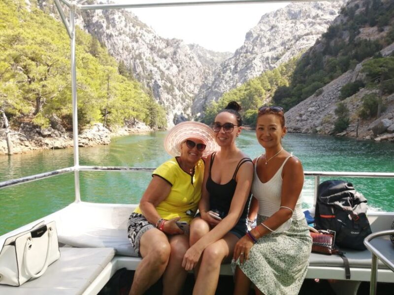 Alanya: Green Canyon Boat Trip With Lunch and Drinks - The Itinerary Breakdown: What You Can Expect