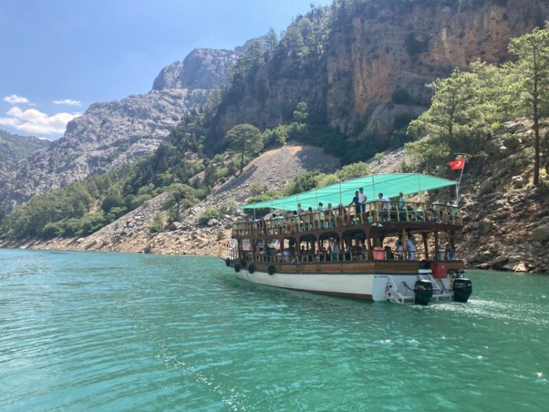 Alanya: Green Canyon Boat Trip With Lunch and Drinks - Who Might Not Enjoy It?