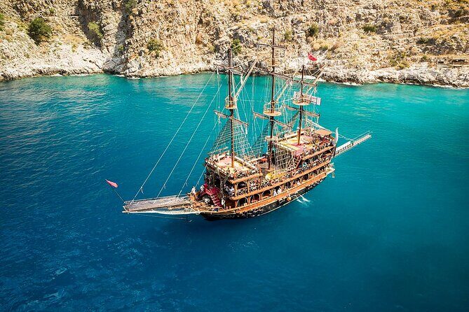Alanya Pirate Boat Tour with Foam Party Soft Drinks & Transfer - FAQ