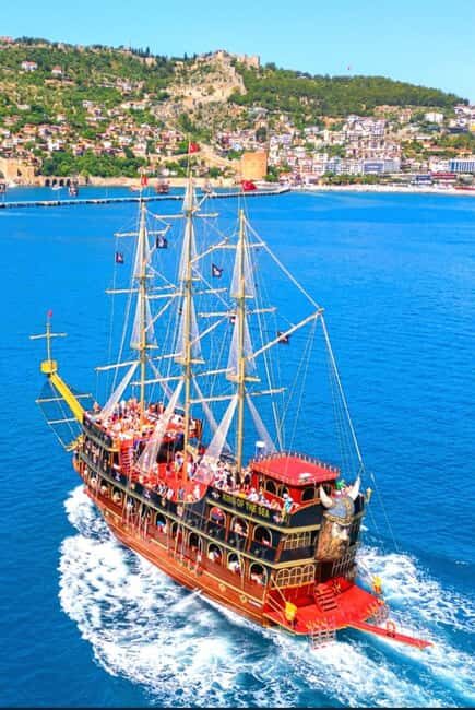 Alanya: Pirate Boat Tour with Food and Drinks - Setting Sail: What to Expect from the Pirate Boat Experience