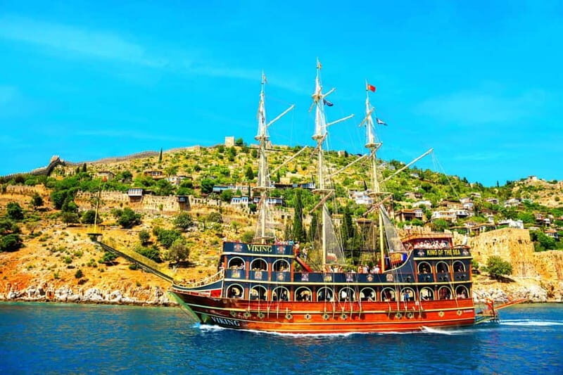 Alanya: Pirate Boat Tour with Food and Drinks - FAQ