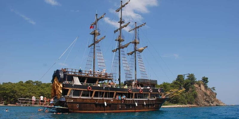 Alanya: Pirate Boat Tour with Lunch & Unlimited Soft Drinks - Duration and Practical Details