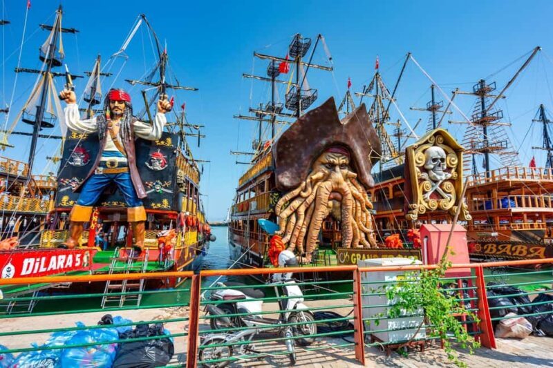 Alanya: Pirate Boat with Foam Party incl. Lunch & Drinks - Key Points