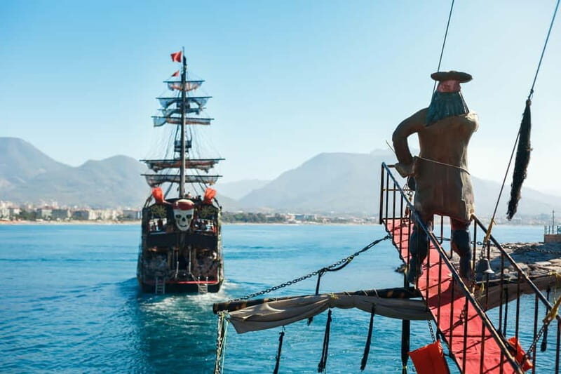 Alanya: Pirate Boat with Transfer, Lunch & Soft Drinks - The Itinerary: What to Expect from Start to Finish