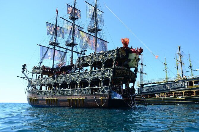 Alanya: Pirates Yacht Tour with Lunch and Soft Drinks - Key Points