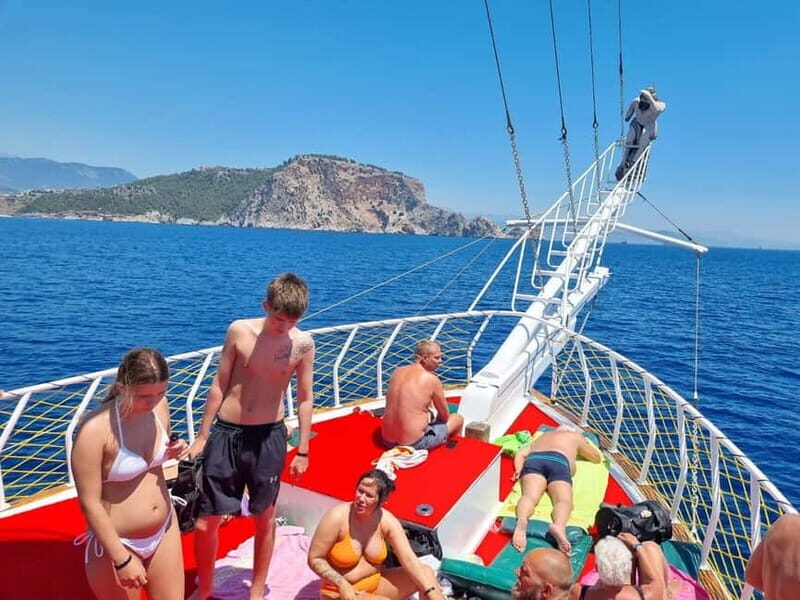 Alanya: Relaxing Boat Tour w/ Lunch, Without Foam Loud Music - FAQ