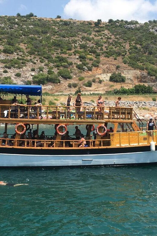 Alanya Relaxing Family Boat Tour Without Foam And Loud Music - Key Points