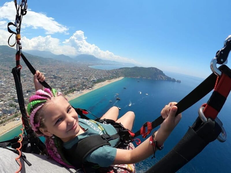Alanya: Tandem Paragliding Flight to Cleopatra Beach - Key Points