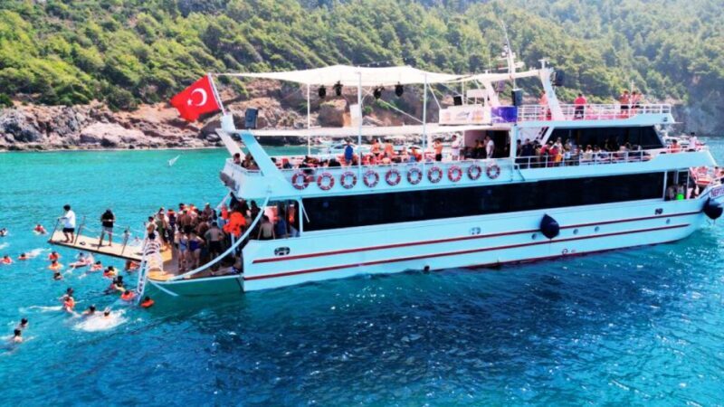 Alanya White Pearl Catamaran Cruise  Scenic Views & Swim - An Honest Look at the Alanya White Pearl Catamaran Cruise