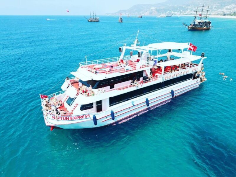 Alanya White Pearl Catamaran Cruise  Scenic Views & Swim - The Sum Up