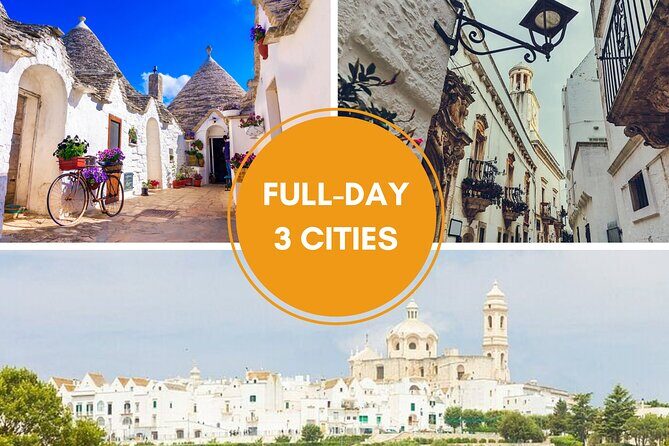 Alberobello, Martina Franca and Locorotondo Guided Tour from Bari - Comfort, Convenience, and Value