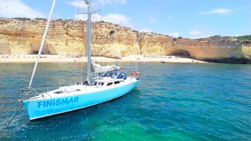 Albufeira: 3-Hour Yacht Daytime/Sunset Cruise to Benagil - The Journey Along the Algarvian Coast