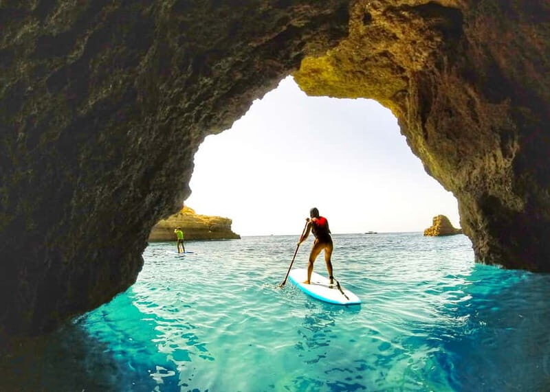 Albufeira: Caves and Beaches SUP Paddleboarding Tour - Key Points